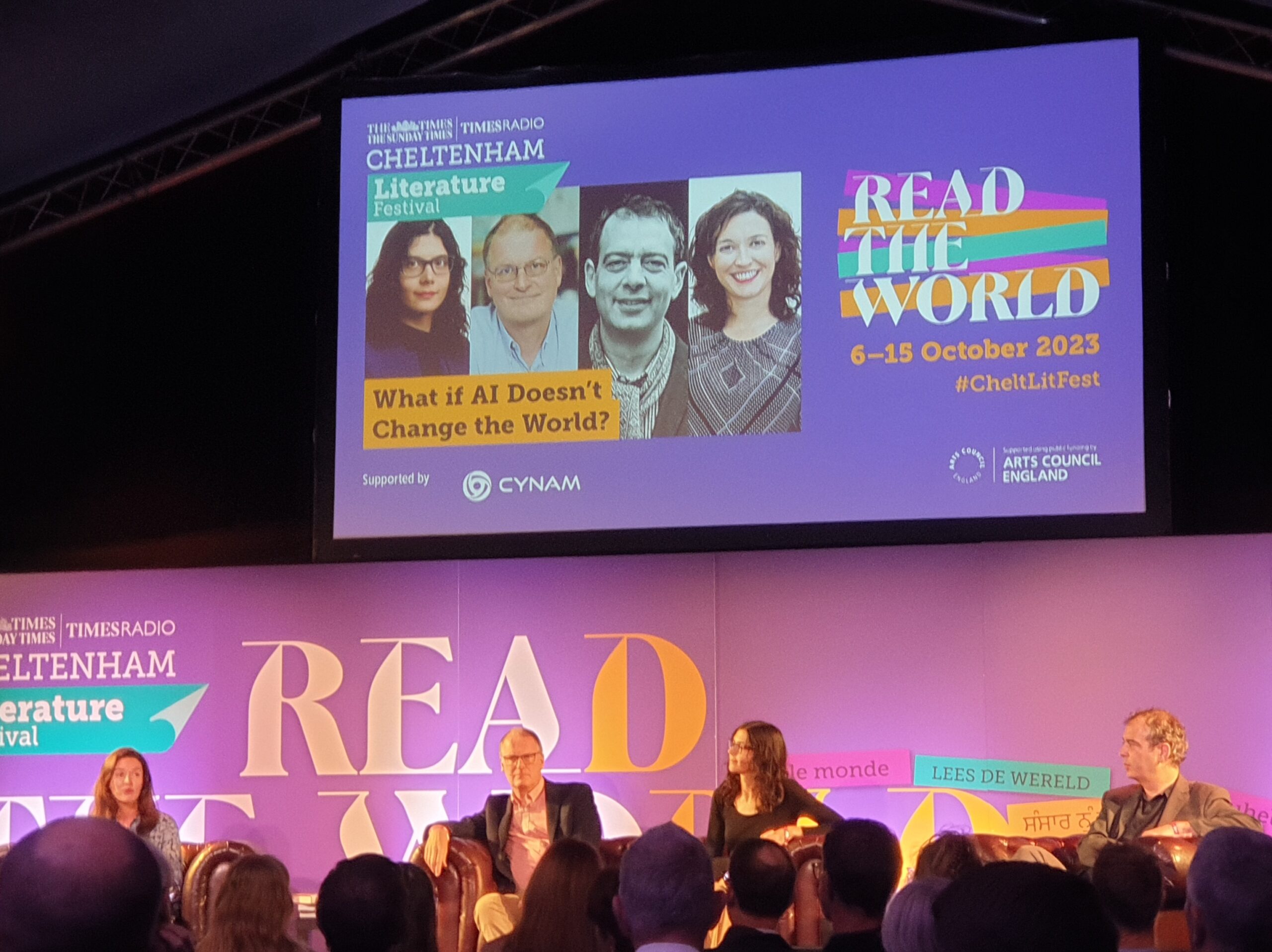 Cheltenham Literature Festival 2023: "What if AI Doesn't Change the ...