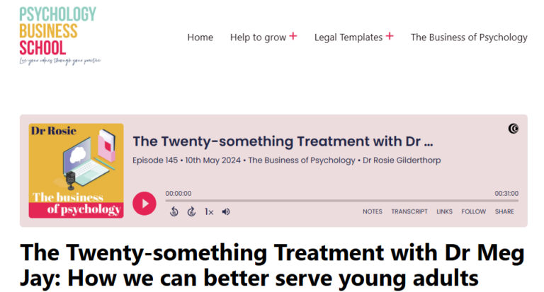 Navigating the Twentysomething Years: Insights from Meg Jay and Rosie ...