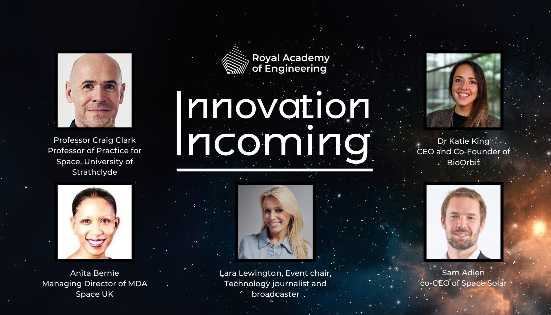 Innovation Incoming in Space: Notes from the Royal Academy of ...