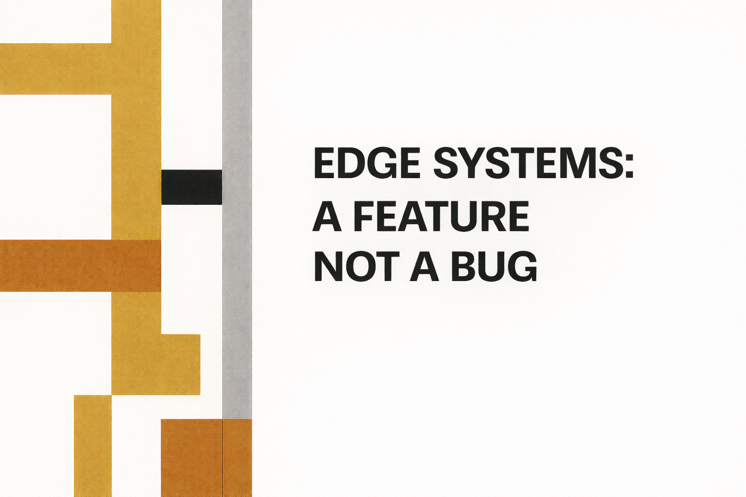 Edge Systems Are a Feature: Why OLTP, CRM, and Low-Latency Stores Must ...