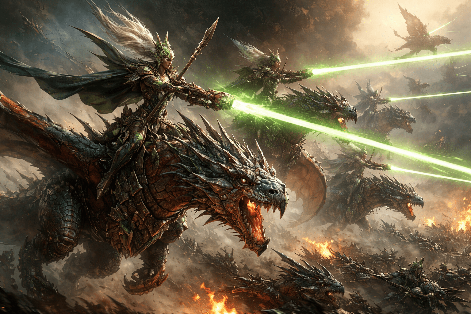 Space Elves, Dragons, and the Joy of Kitbashing Exodites - Horkan